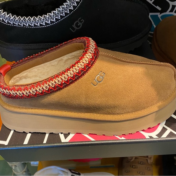 UGG | Shoes | Ugg Tazz Slippers Chestnut | Poshmark